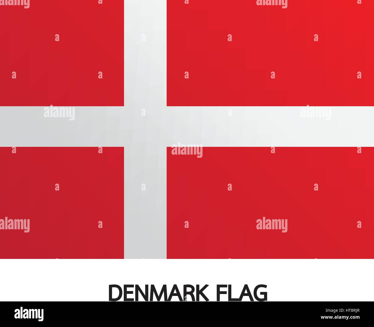 Denmark flag illustration design Stock Vector Image & Art - Alamy