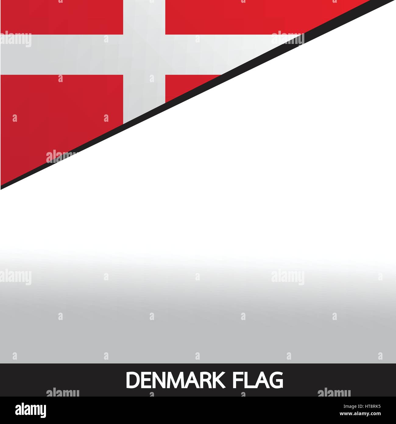 Denmark flag design illustration Stock Vector Image & Art - Alamy