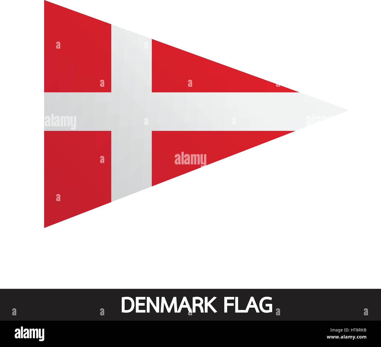 Denmark flag design illustration Stock Vector Image & Art - Alamy