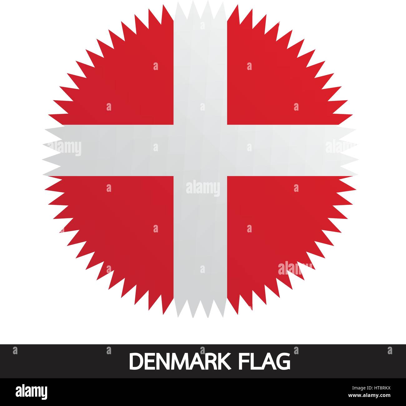 Denmark flag design illustration Stock Vector Image & Art - Alamy