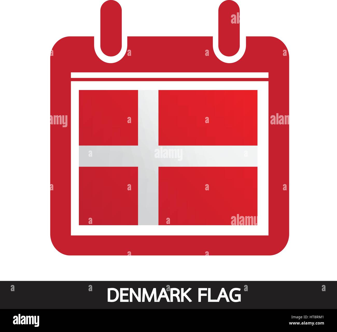 Denmark flag design illustration Stock Vector Image & Art - Alamy