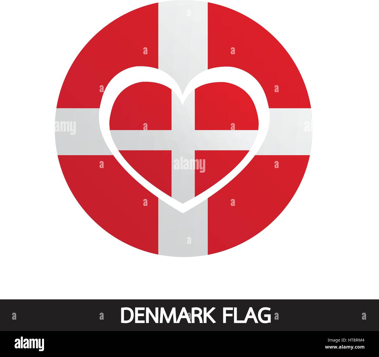 Denmark flag design illustration Stock Vector Image & Art - Alamy