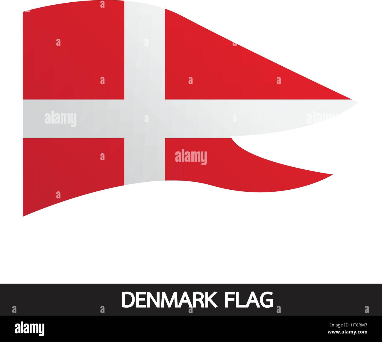 Denmark flag design illustration Stock Vector Image & Art - Alamy