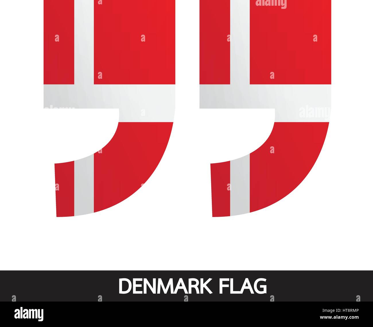 Denmark flag design illustration Stock Vector Image & Art - Alamy
