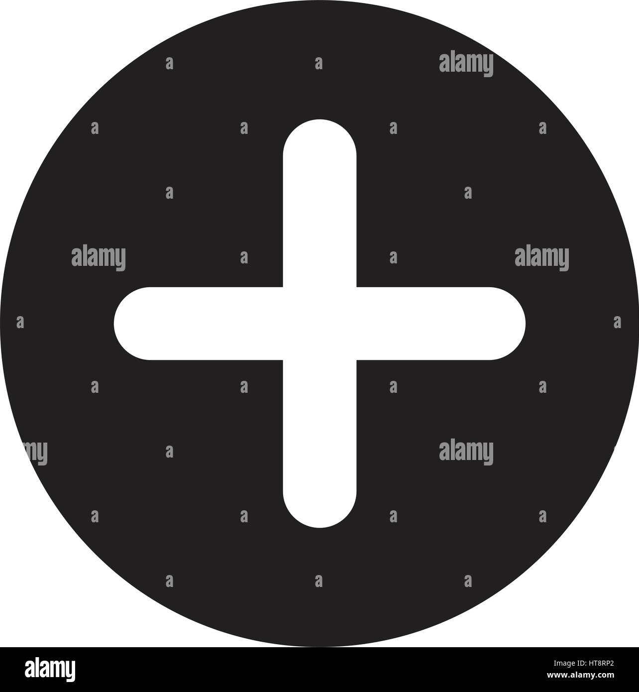 add plus sign icon illustration design Stock Vector Image & Art - Alamy