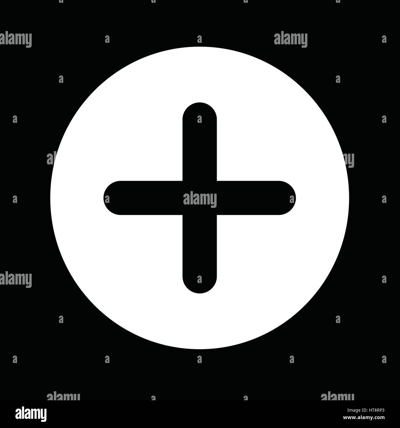 add plus sign icon illustration design Stock Vector Image & Art - Alamy