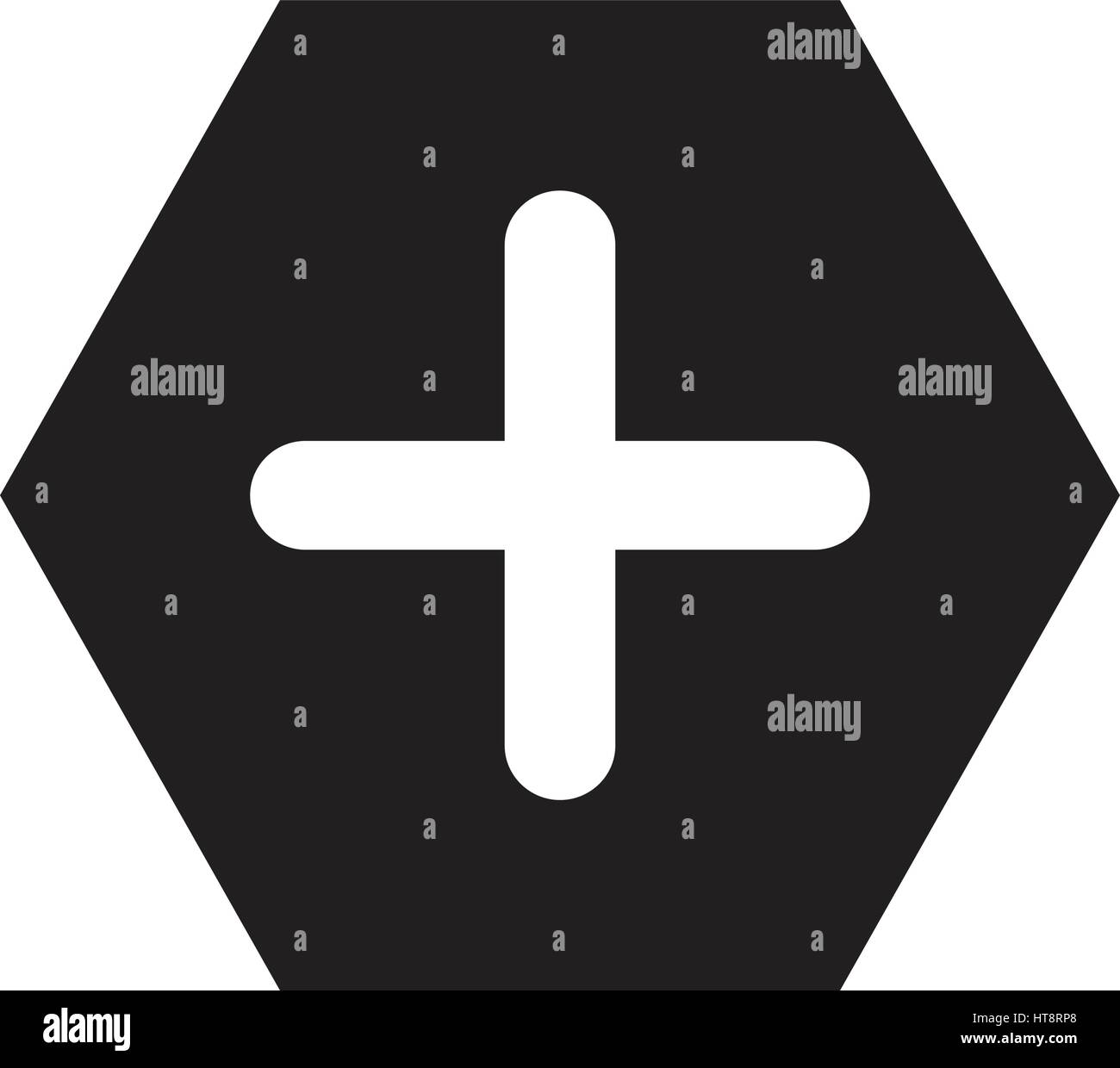 add plus sign icon illustration design Stock Vector Image & Art - Alamy