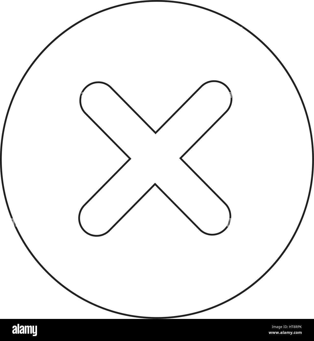 rejected icon illustration design Stock Vector Image & Art - Alamy