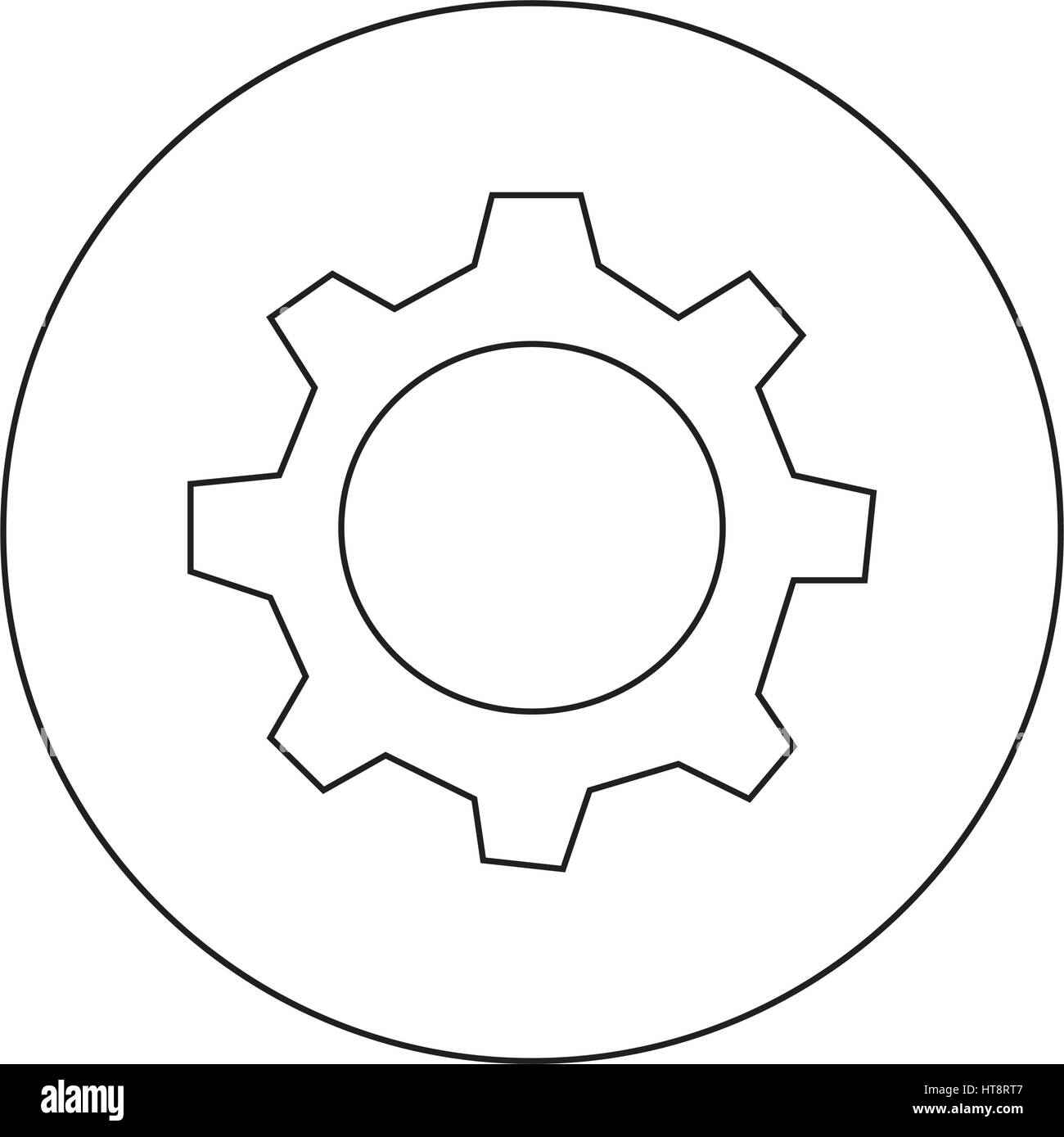 Gear icon illustration design Stock Vector Image & Art - Alamy