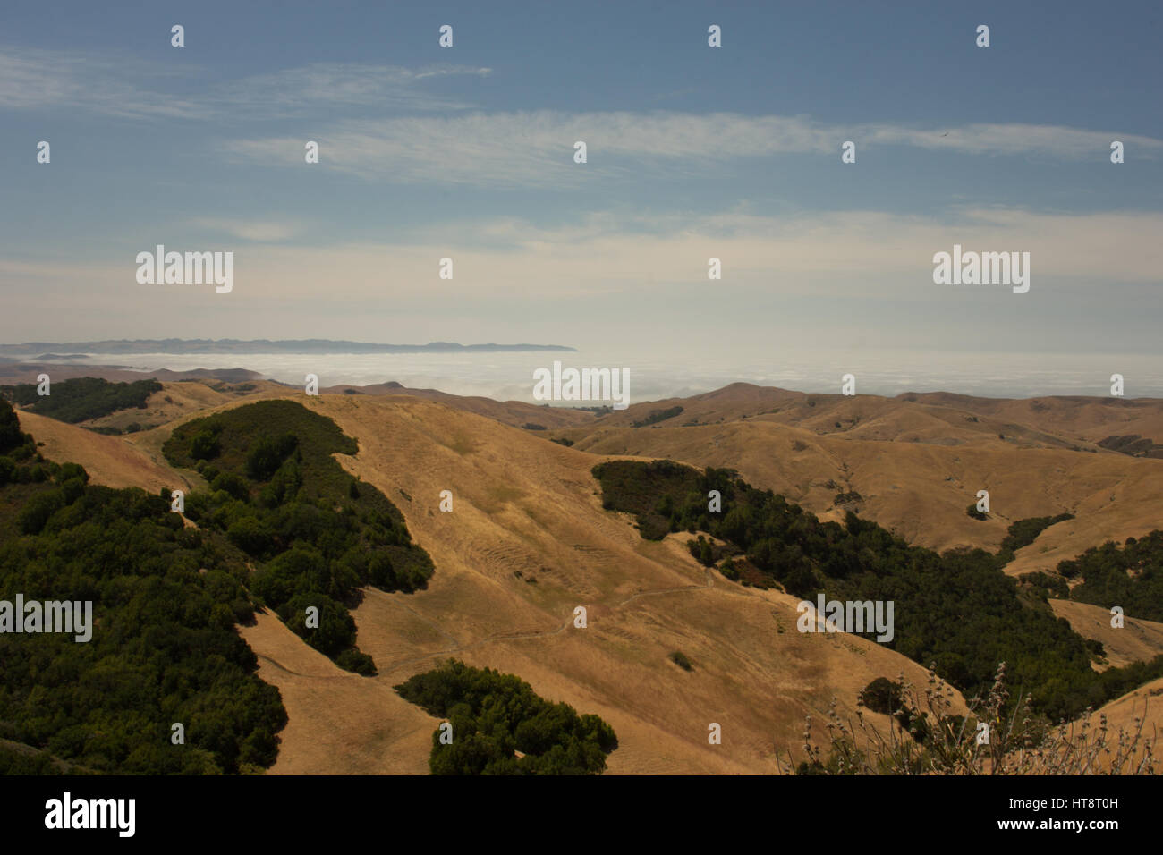 Hills of Central California Stock Photo - Alamy