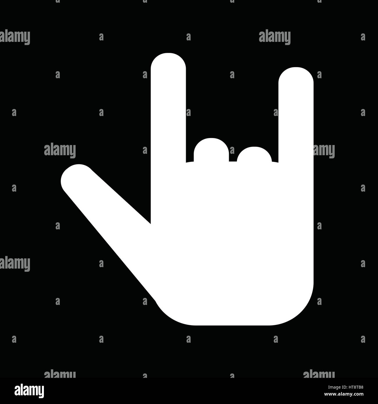 hand icon illustration design Stock Vector Image & Art - Alamy