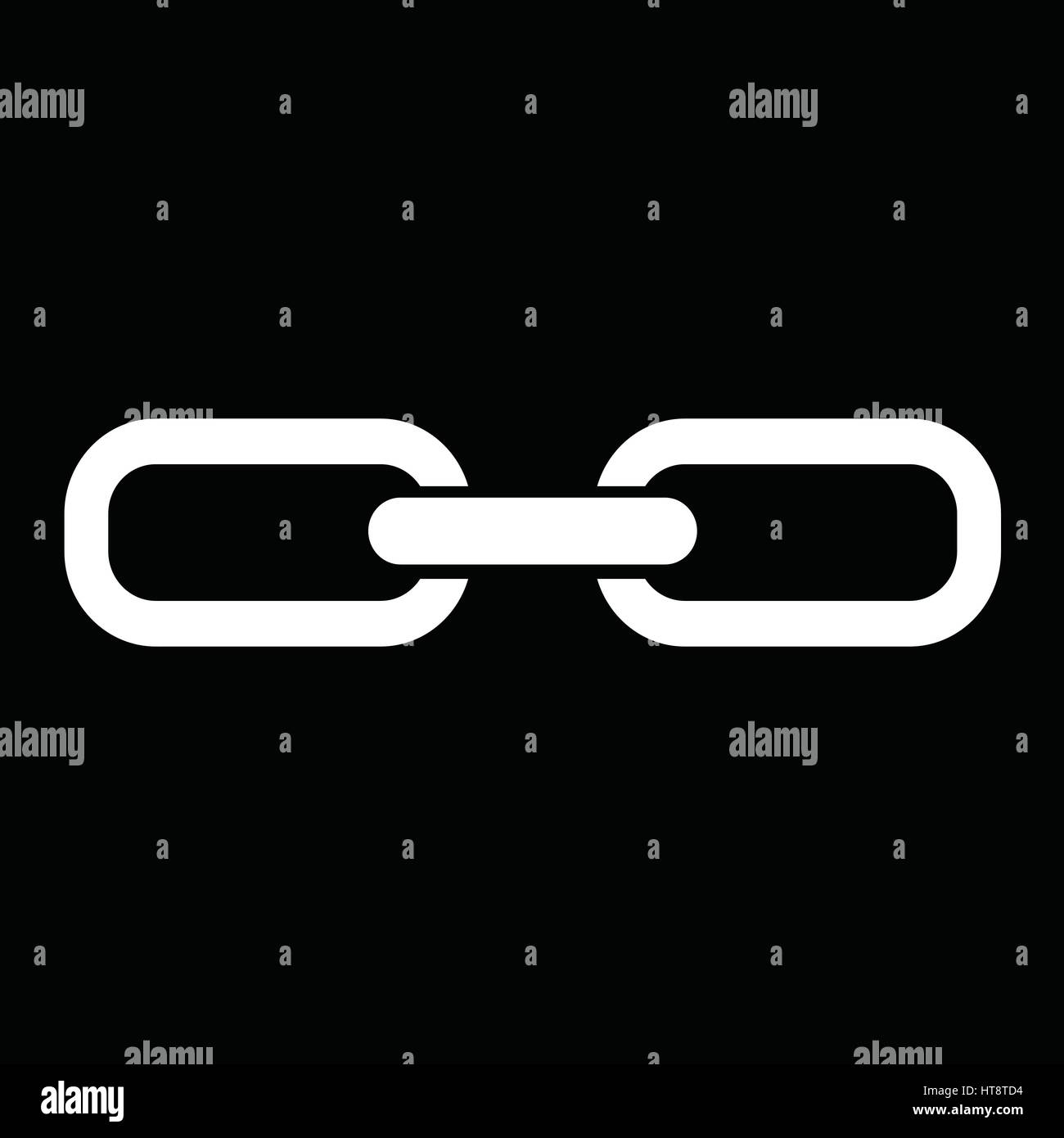 chain icon illustration design Stock Vector Image & Art - Alamy