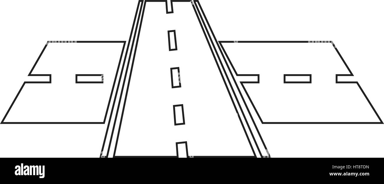 road icon illustration design Stock Vector Image & Art - Alamy