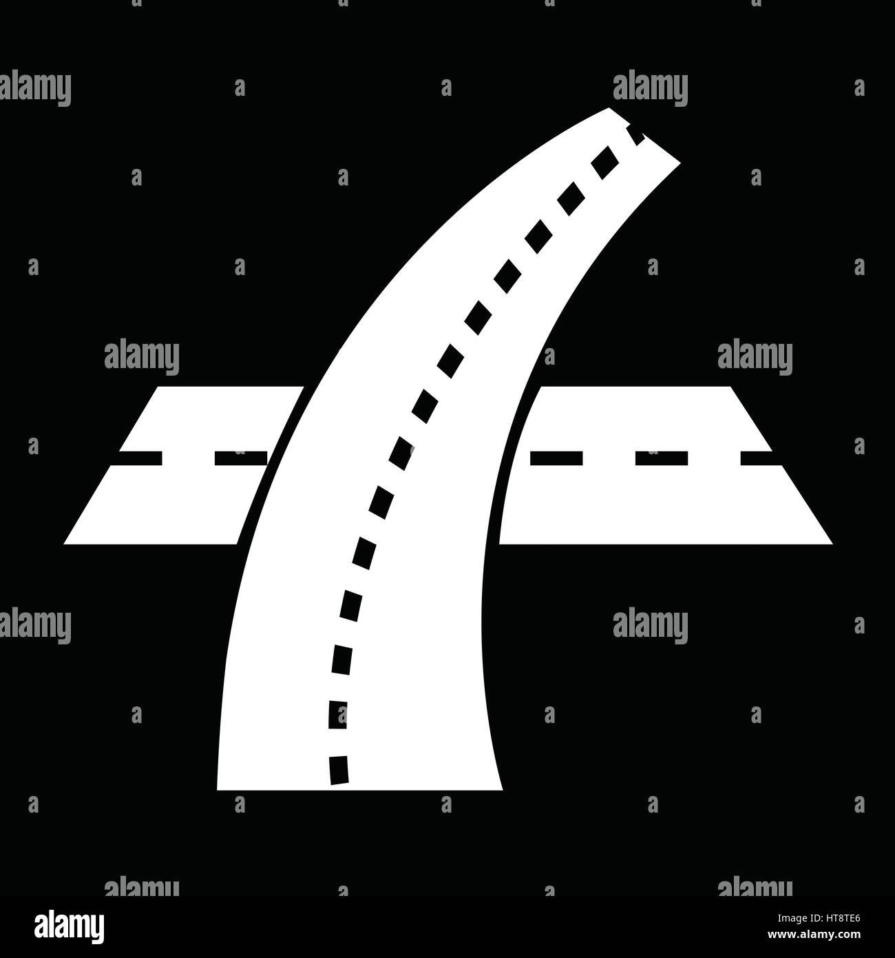 road icon illustration design Stock Vector Image & Art - Alamy