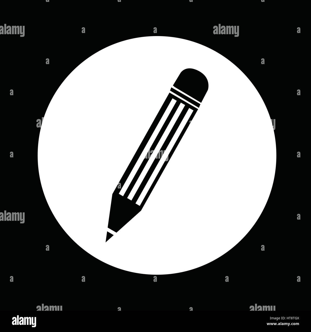 Pencil icon illustration design Stock Vector Image & Art - Alamy