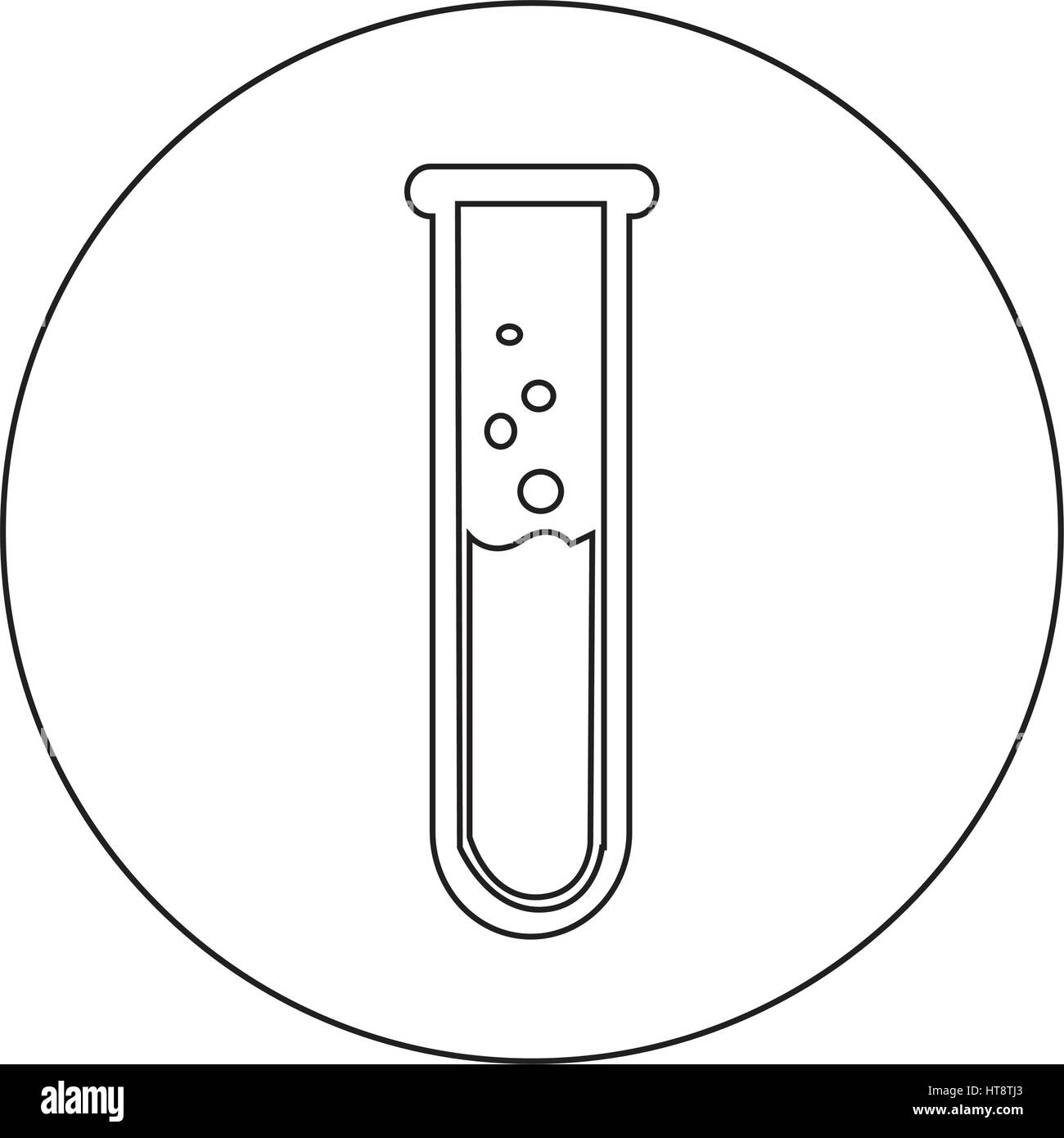 Lab Tube icon illustration design Stock Vector Image & Art - Alamy