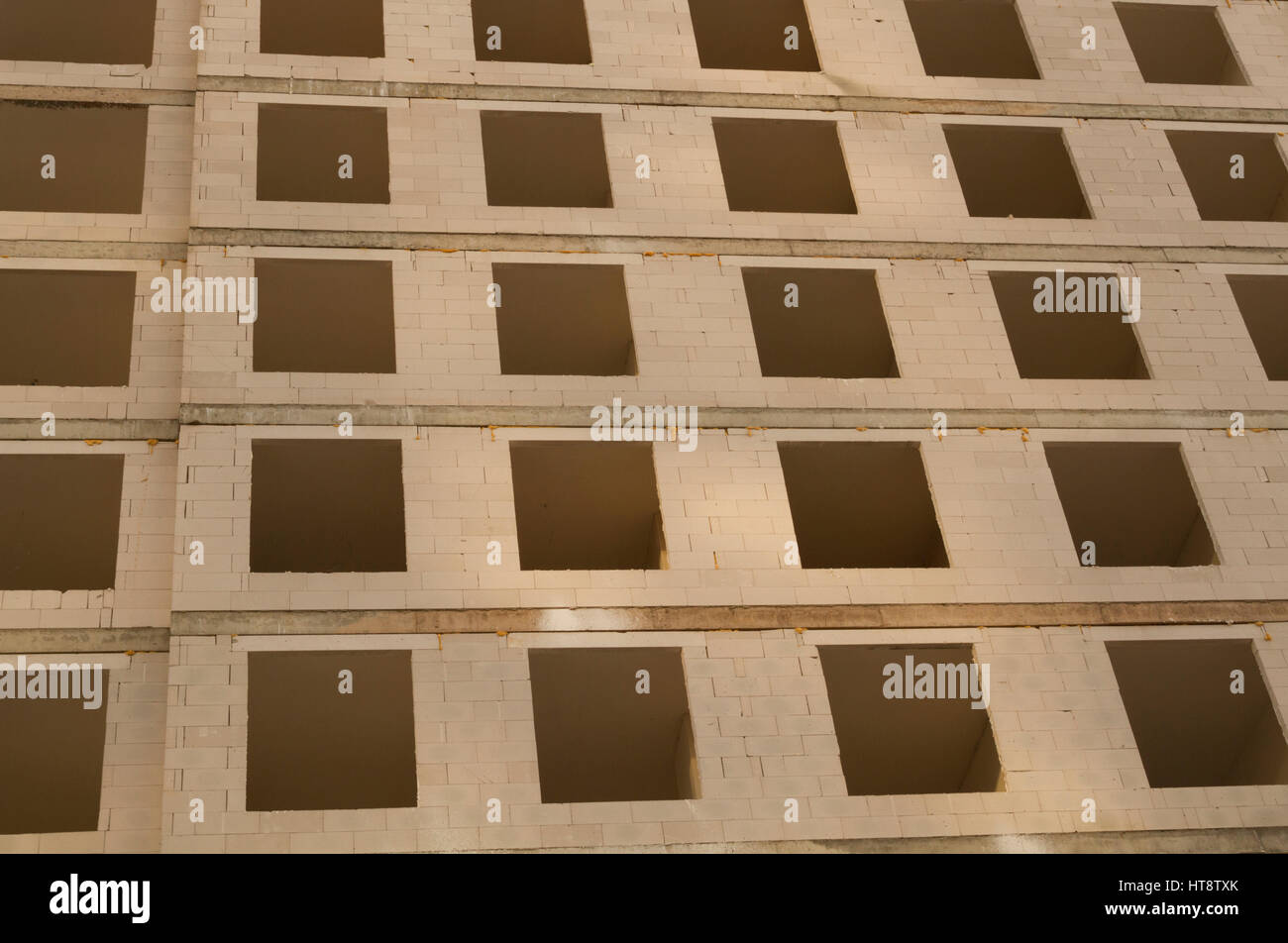 Building construction site horizontal view Stock Photo - Alamy