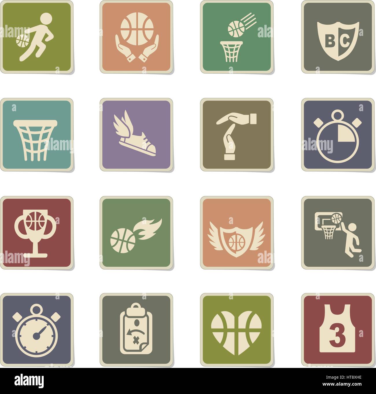Basketball Timeout Stock Vector Images - Alamy