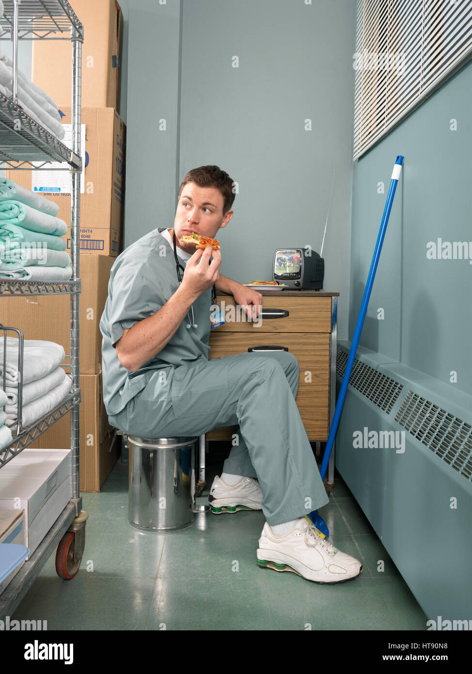 Hospital supply stack hi-res stock photography and images - Alamy