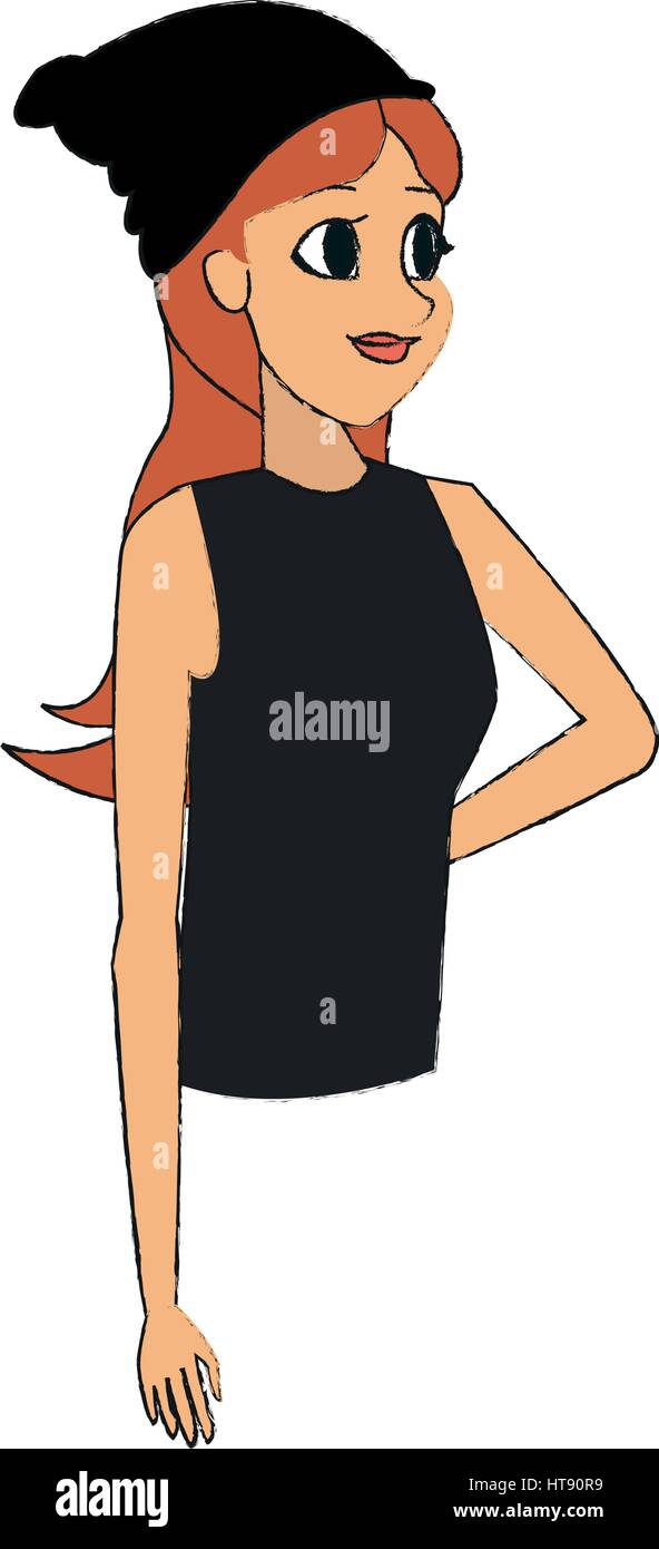 woman cartoon icon Stock Vector Image & Art - Alamy