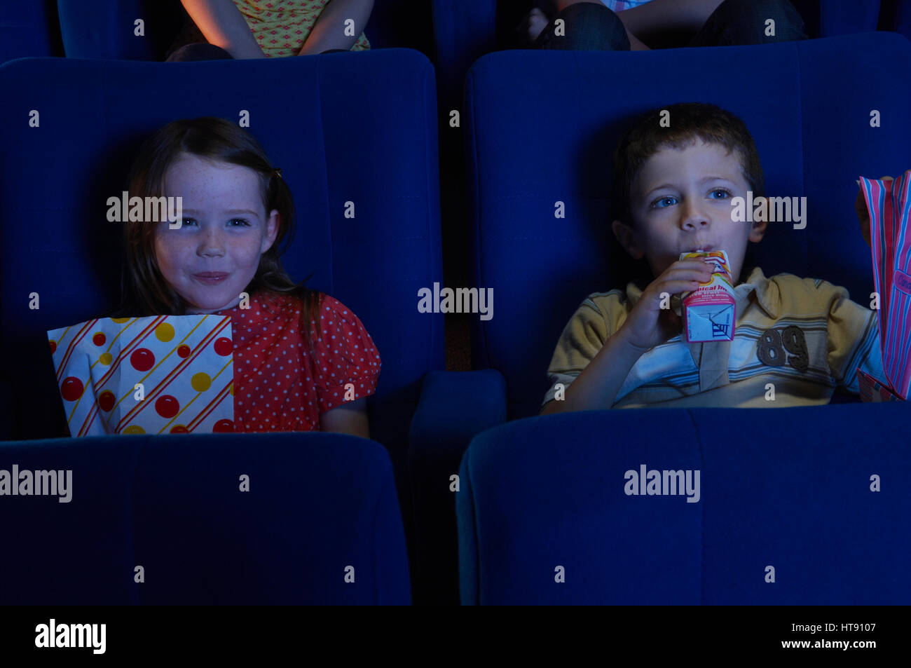 5 year old child cinema hi-res stock photography and images - Alamy