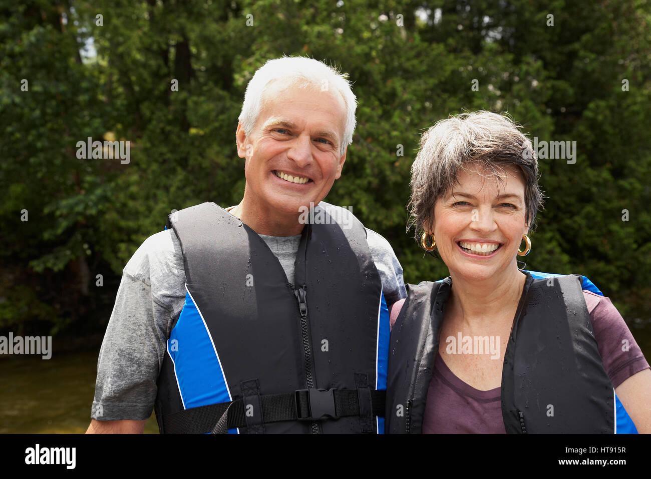 Wearing Lifejackets High Resolution Stock Photography and Images - Alamy
