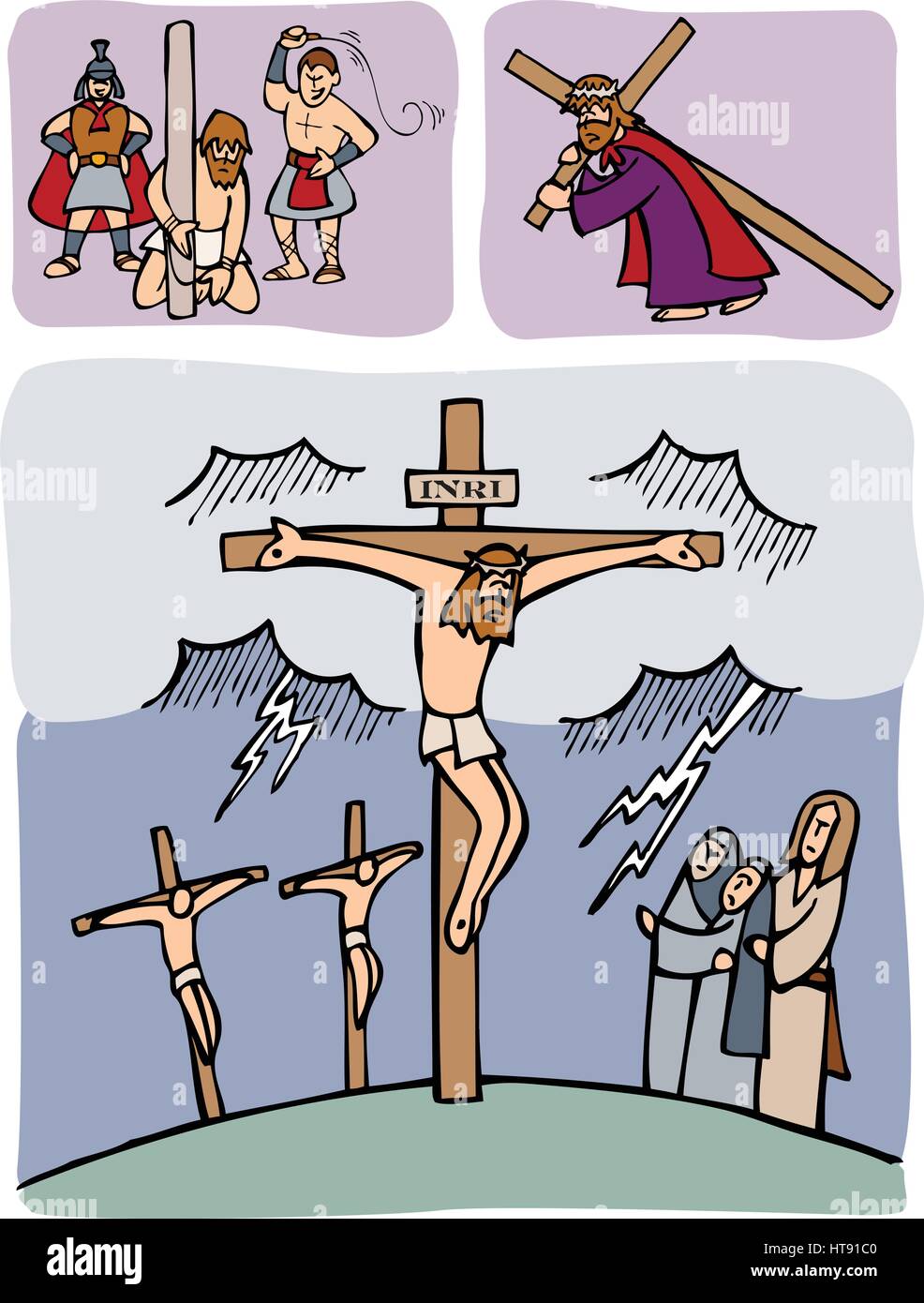 Jesus Carrying The Cross Passion Of The Christ