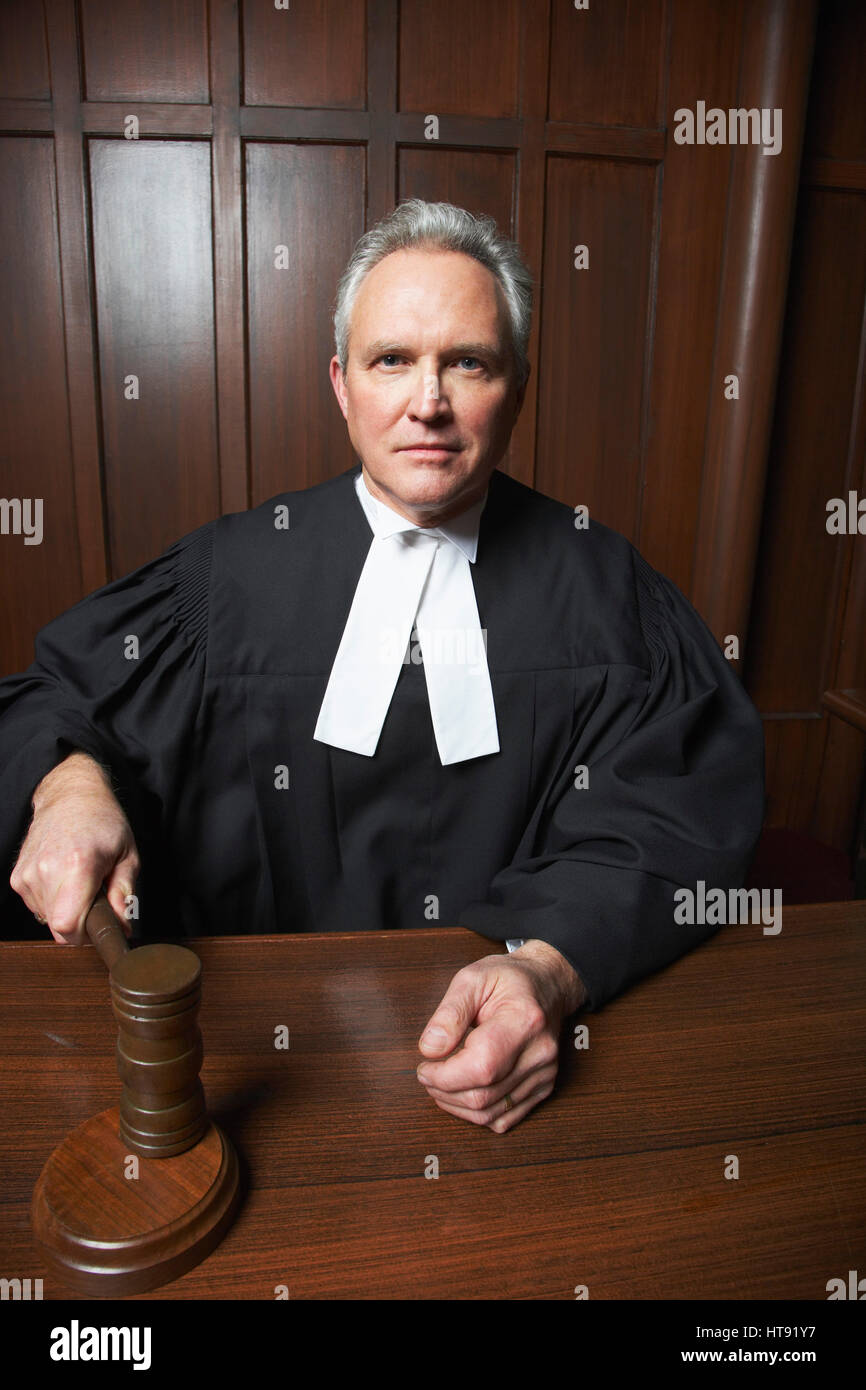 Stern judge looking camera hi-res stock photography and images - Alamy
