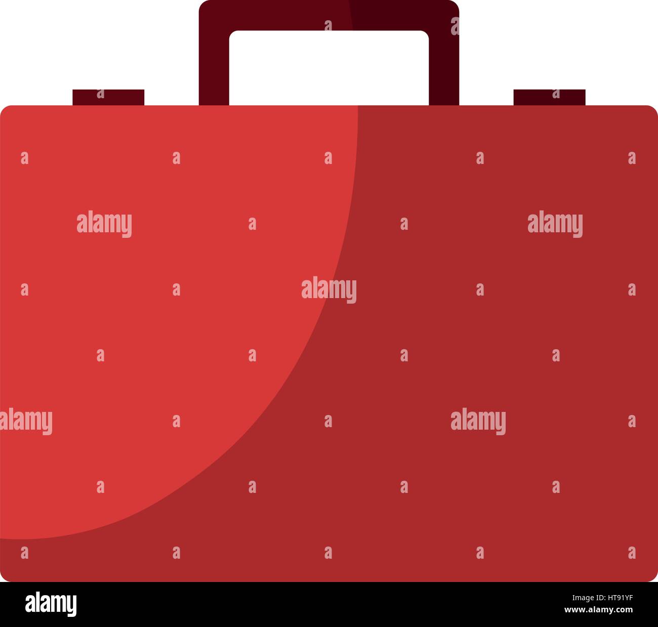 red briefcase icon Stock Vector Image & Art - Alamy