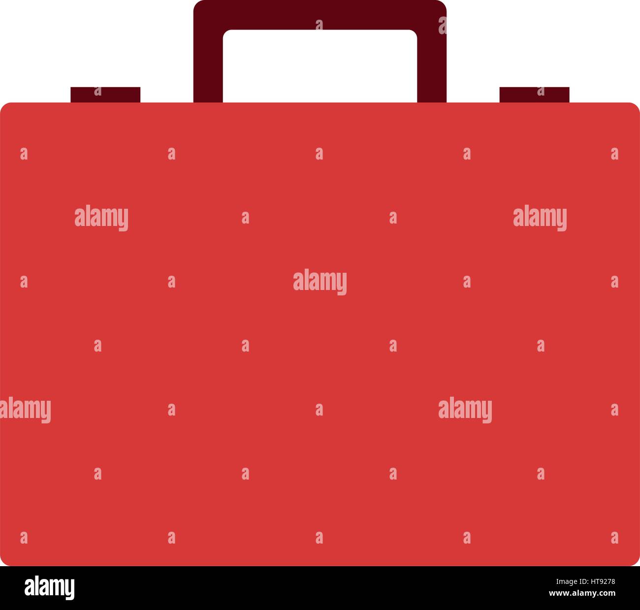 red briefcase icon Stock Vector Image & Art - Alamy