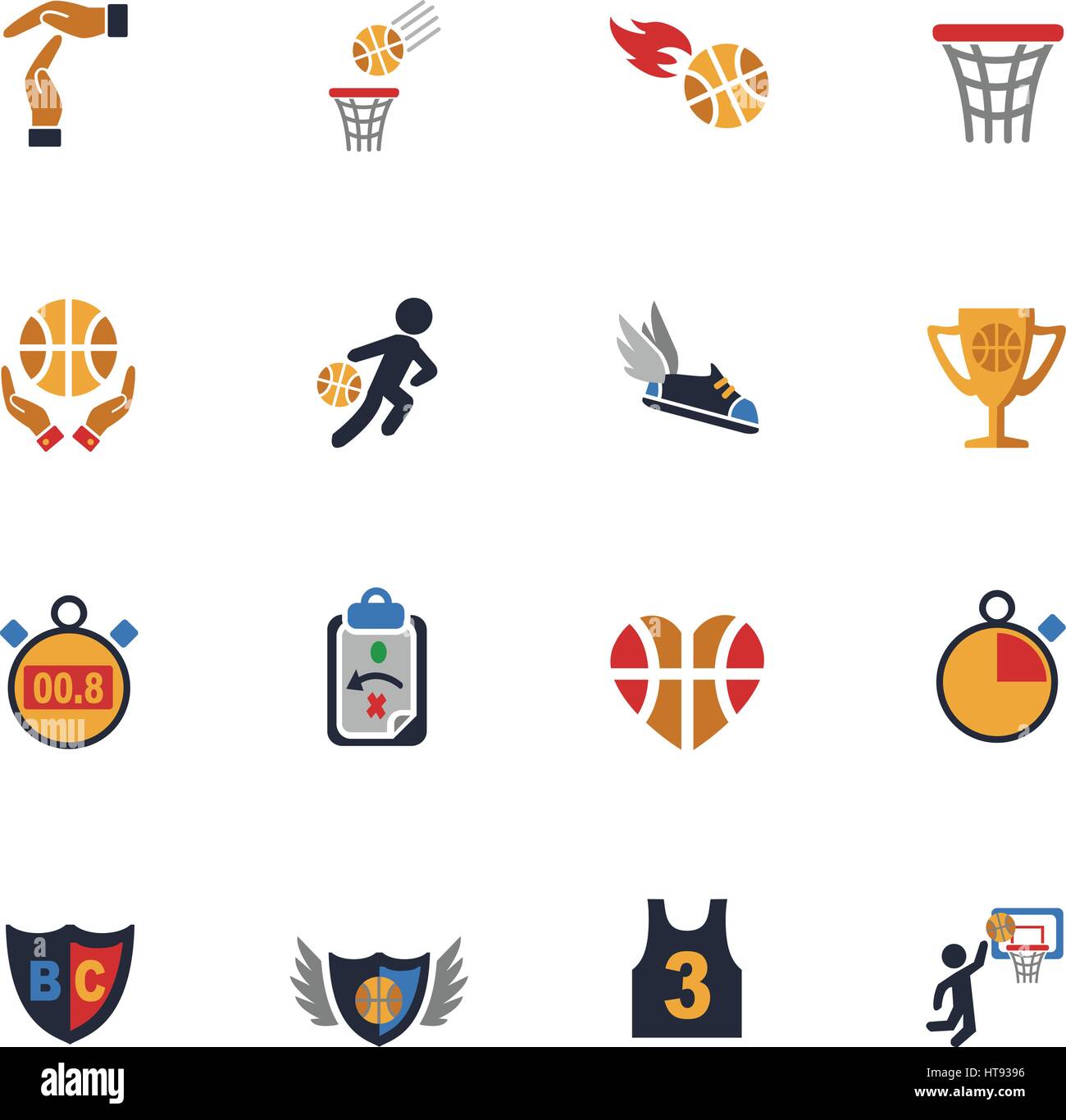 Basketball Timeout Stock Vector Images - Alamy