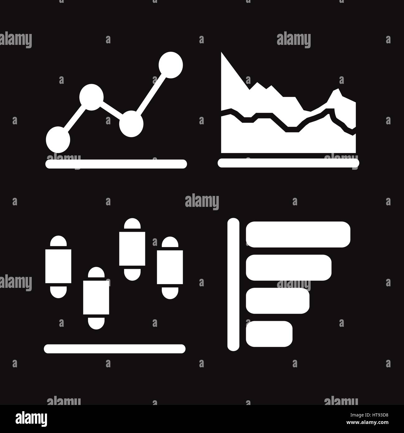 diagram graph icon illustration design Stock Vector Image & Art - Alamy