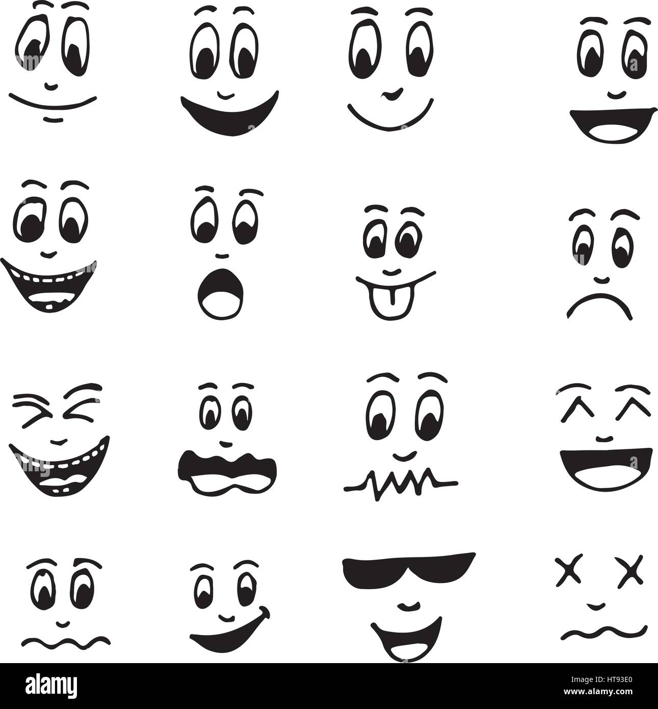 Emoticon Emoji icon Illustration design Stock Vector Image & Art - Alamy