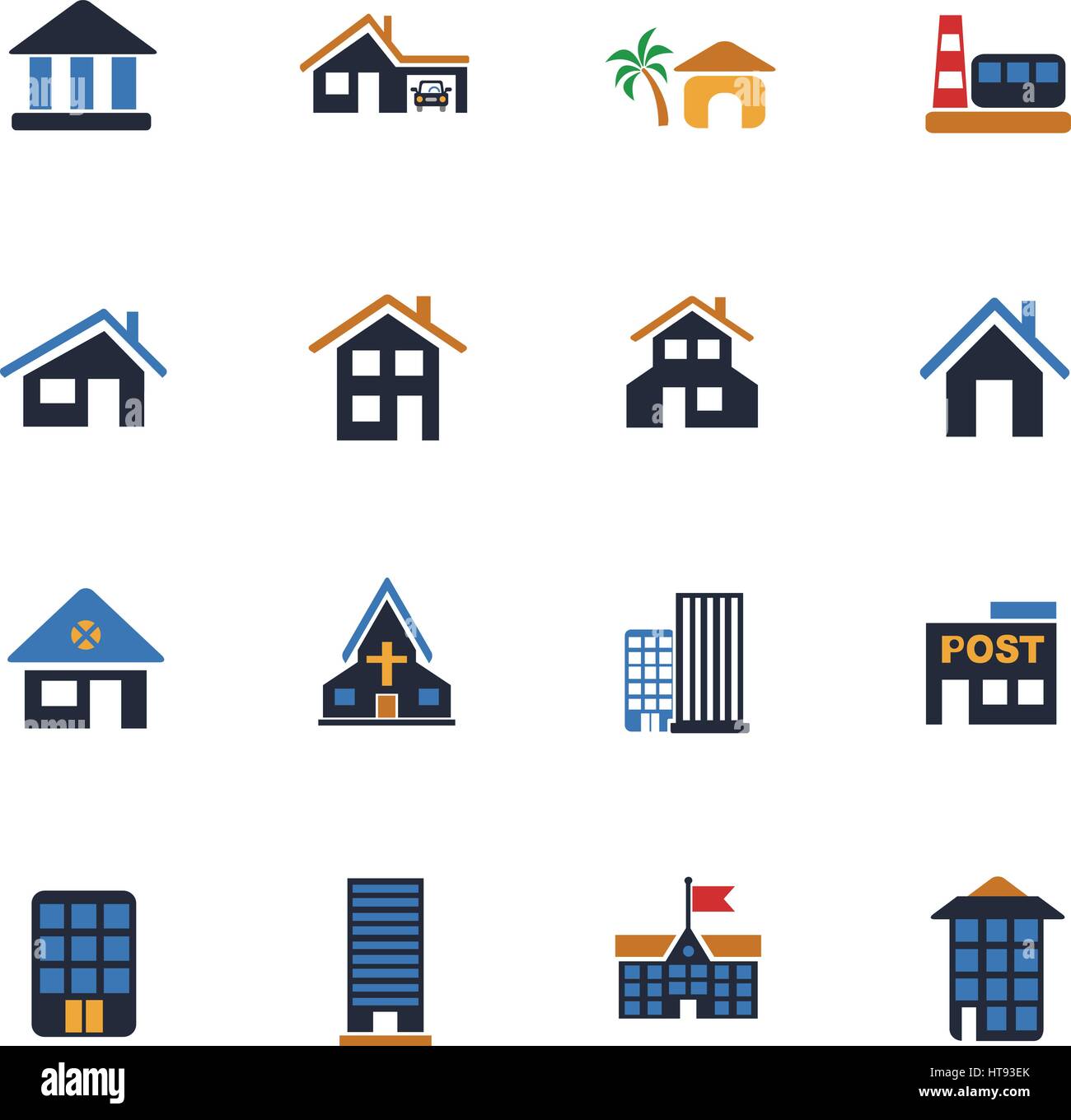 building web icons for user interface design Stock Vector Image & Art ...