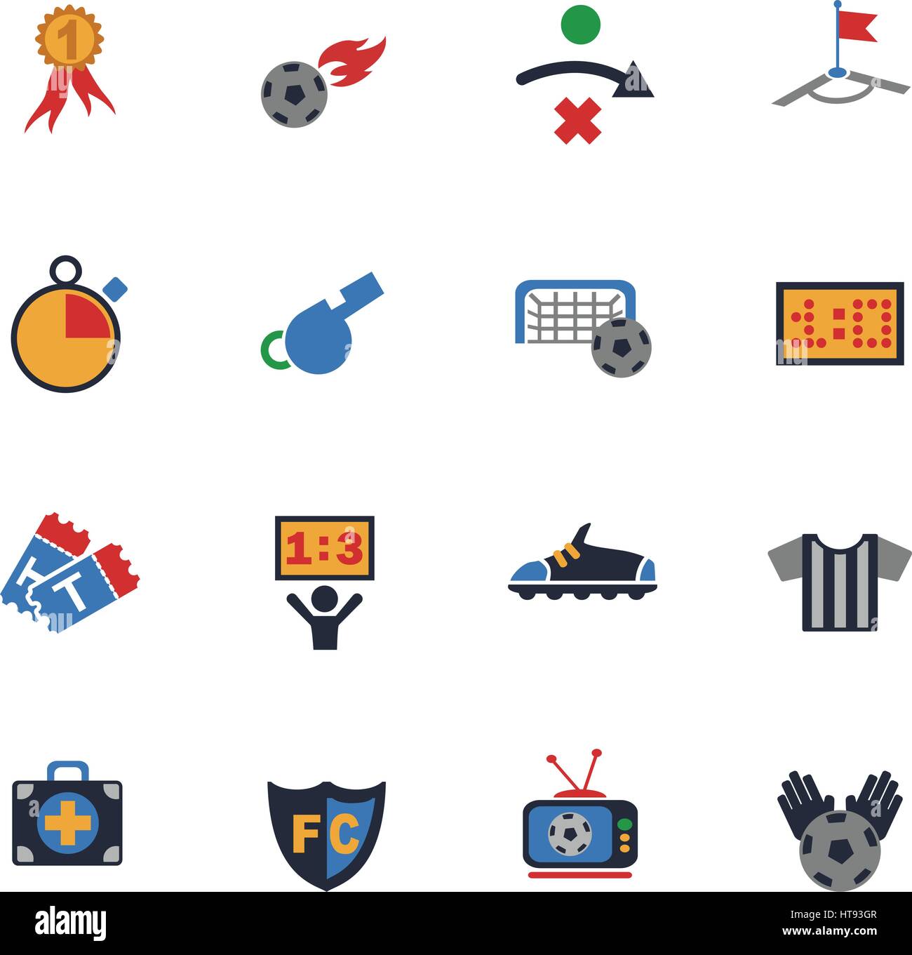 football web icons for user interface design Stock Vector Image & Art ...