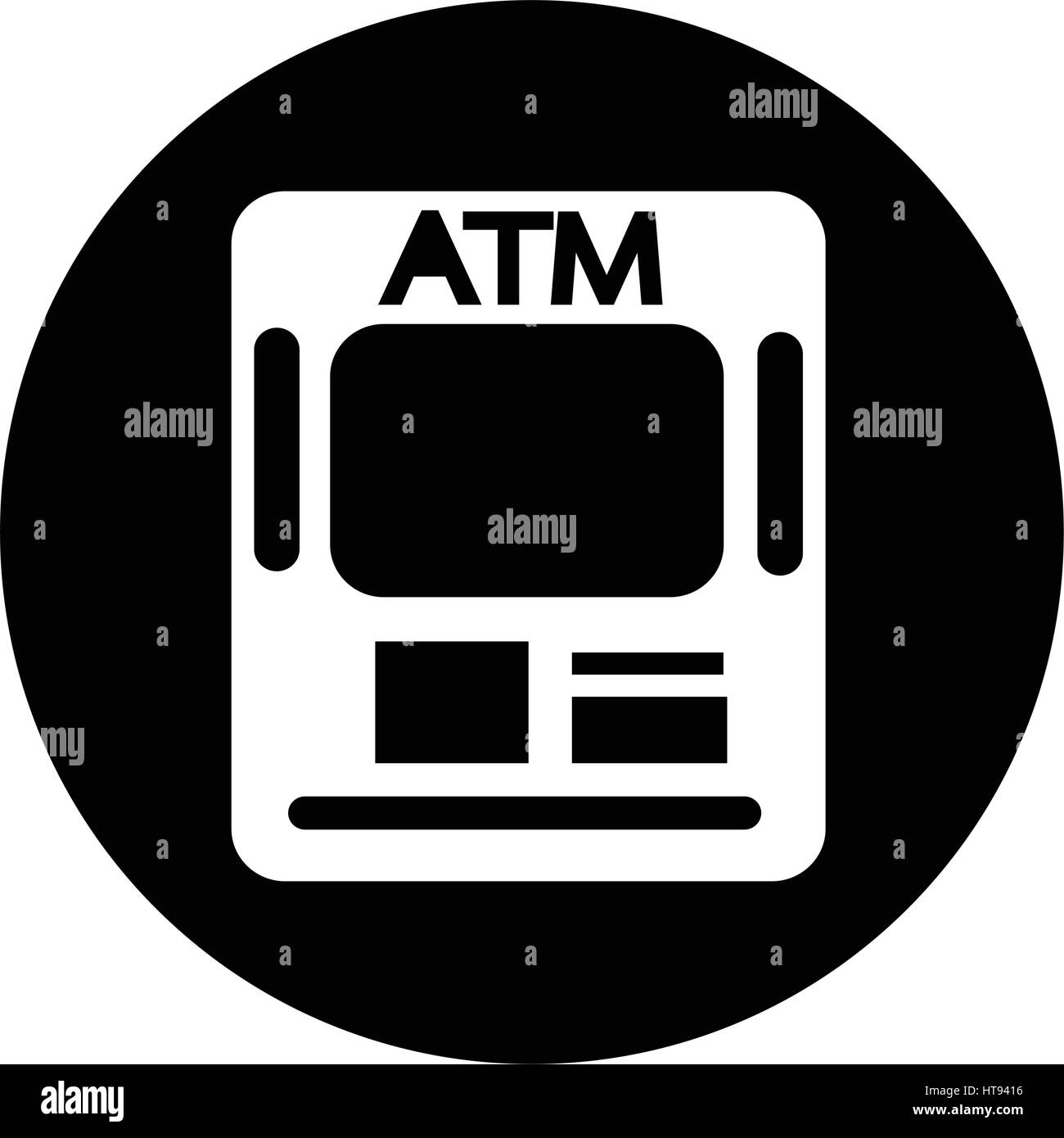 Atm card slot icon illustration design Stock Vector Image & Art - Alamy