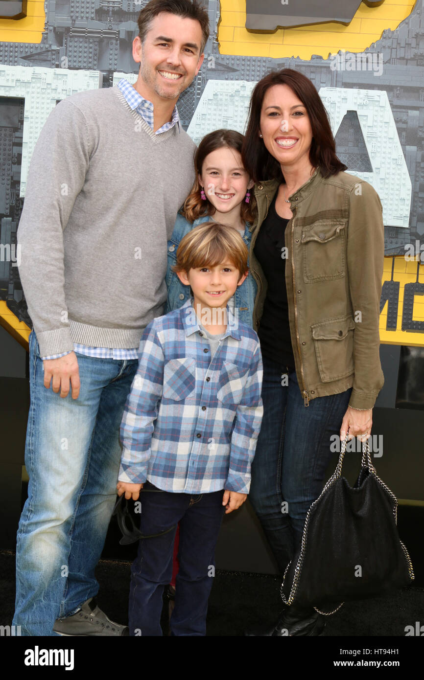 Janet Evans with her husband Bill Willson and their children attending ...