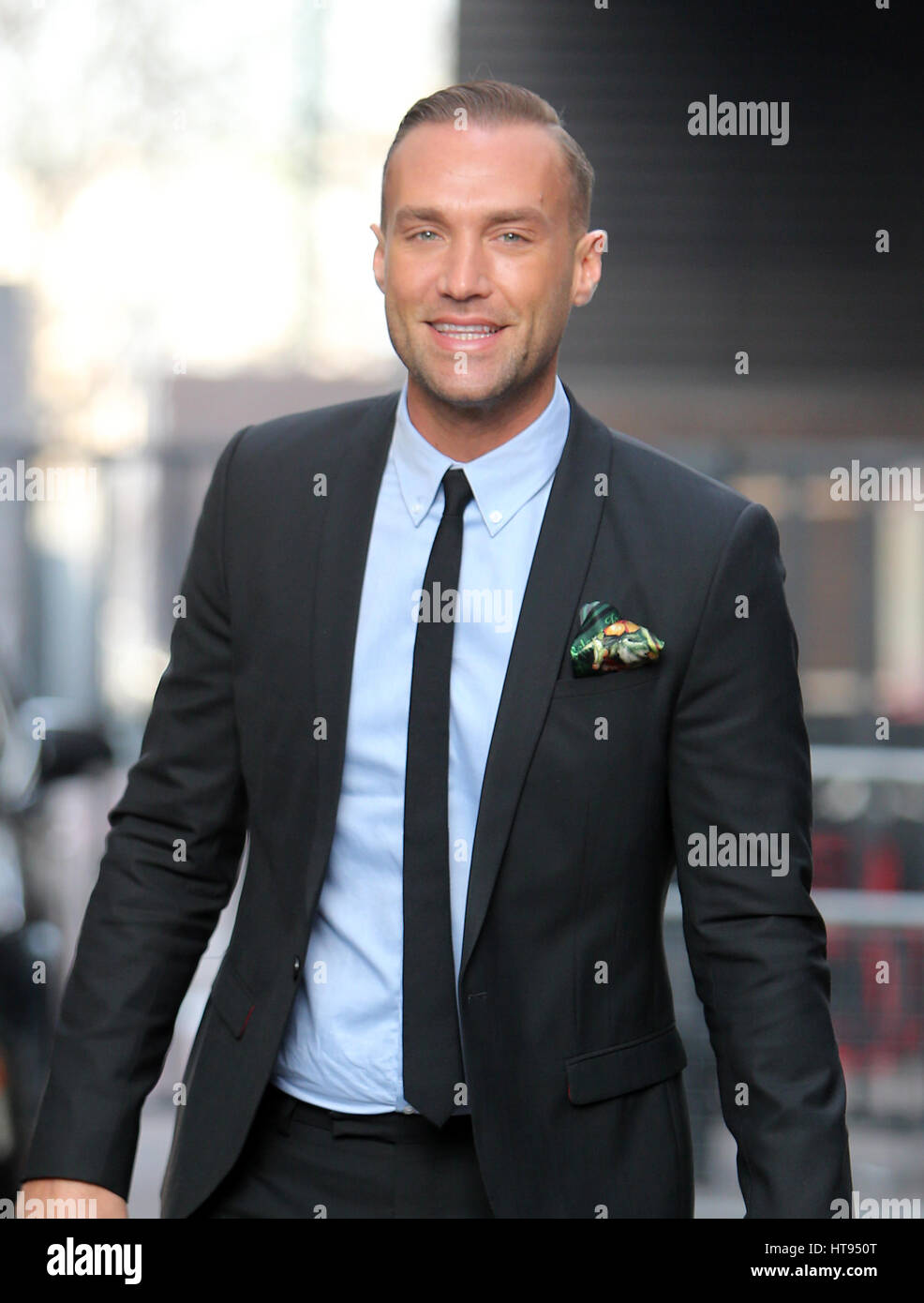Calum Best outside ITV Studios Featuring: Calum Best Where: London ...