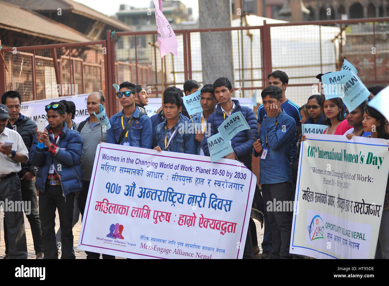 Womens day in nepal hi-res stock photography and images - Alamy