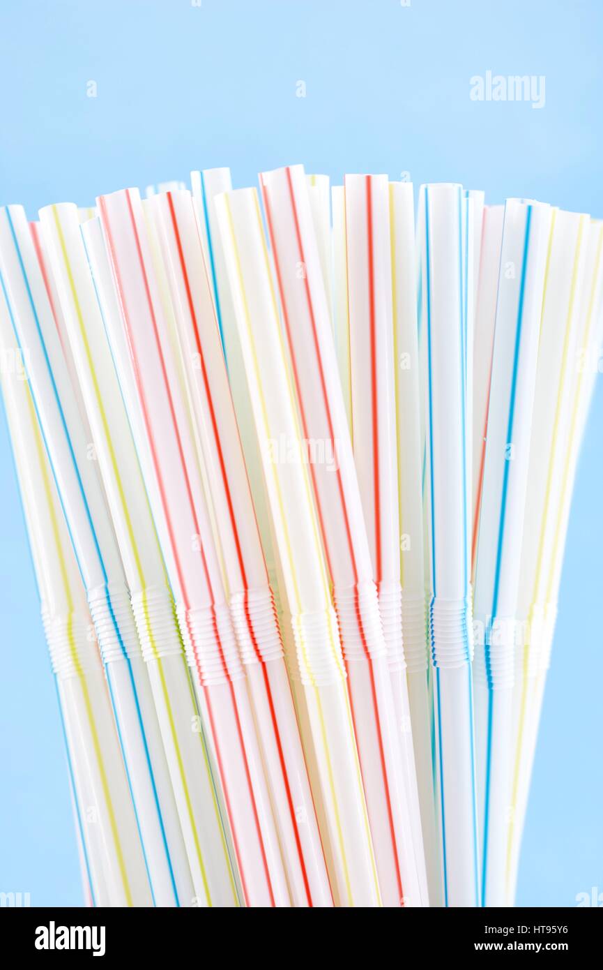 A studio photo of drinking straws Stock Photo - Alamy