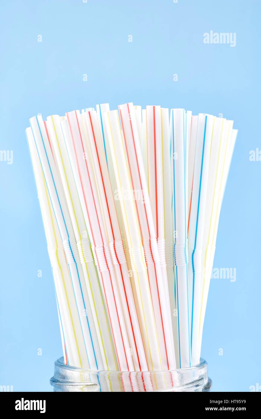 A studio photo of drinking straws Stock Photo - Alamy