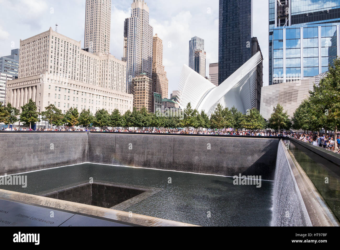 9 11 memorial pools hi-res stock photography and images - Alamy
