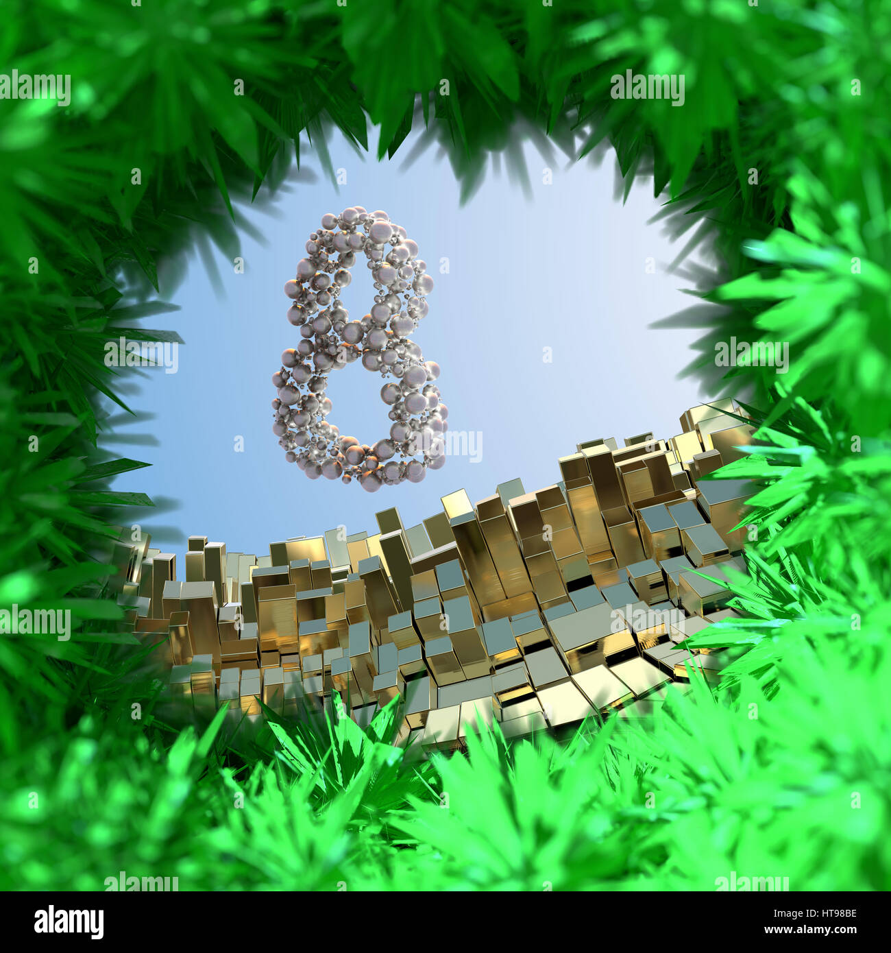 March silver symbol flying hi-res stock photography and images - Alamy