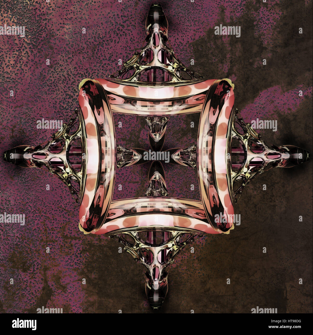 Metal background in vintage style Stock Photo - Alamy