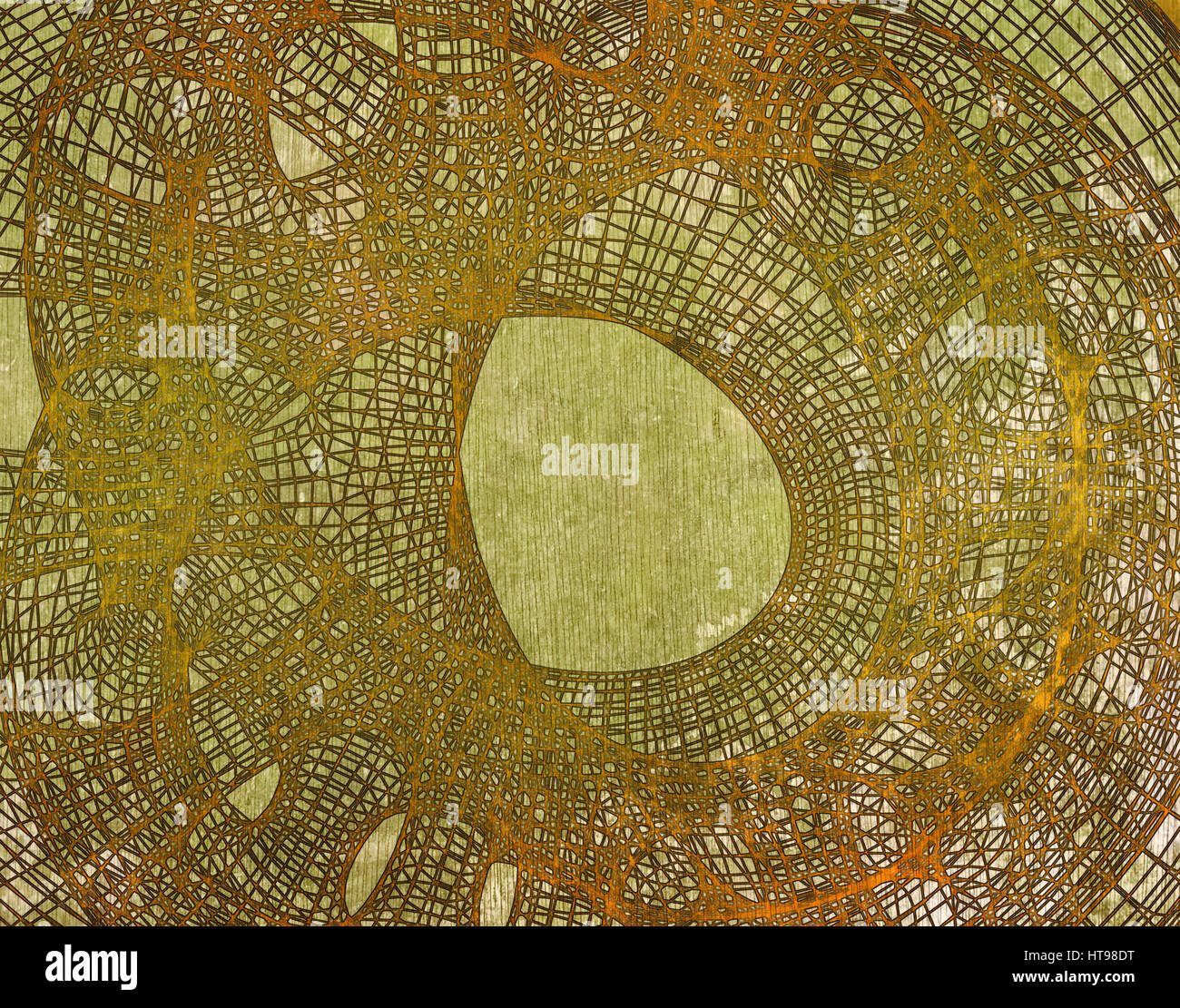 Abstract golden grid on grunge green background Stock Photo - Alamy