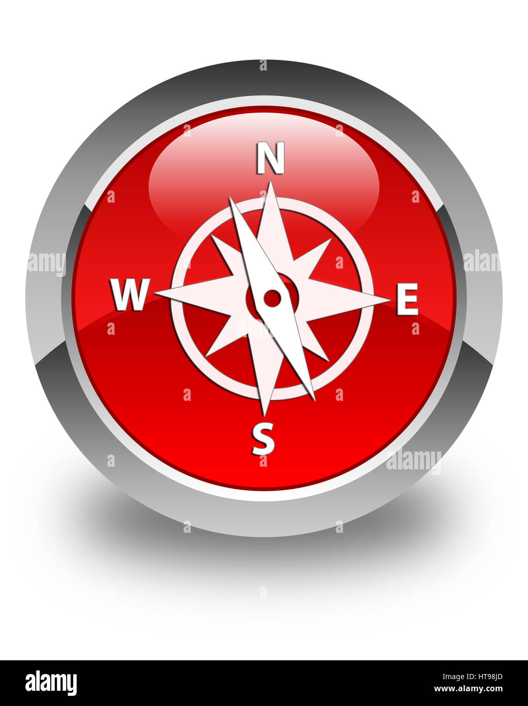 Button compass hi-res stock photography and images - Alamy