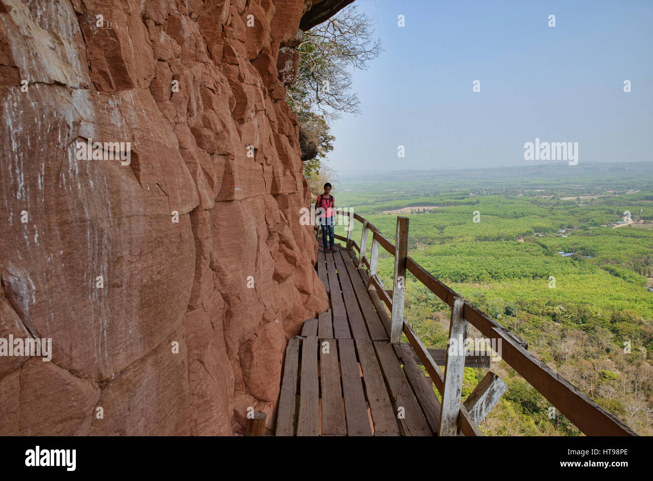 Wat Phu Tok, the mountain top temple in Beung Kan Province, Thailand ...