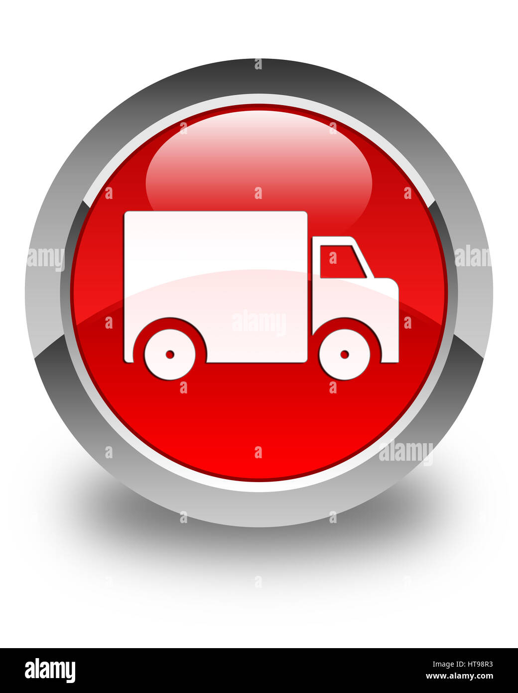 Red delivery truck hi-res stock photography and images - Alamy
