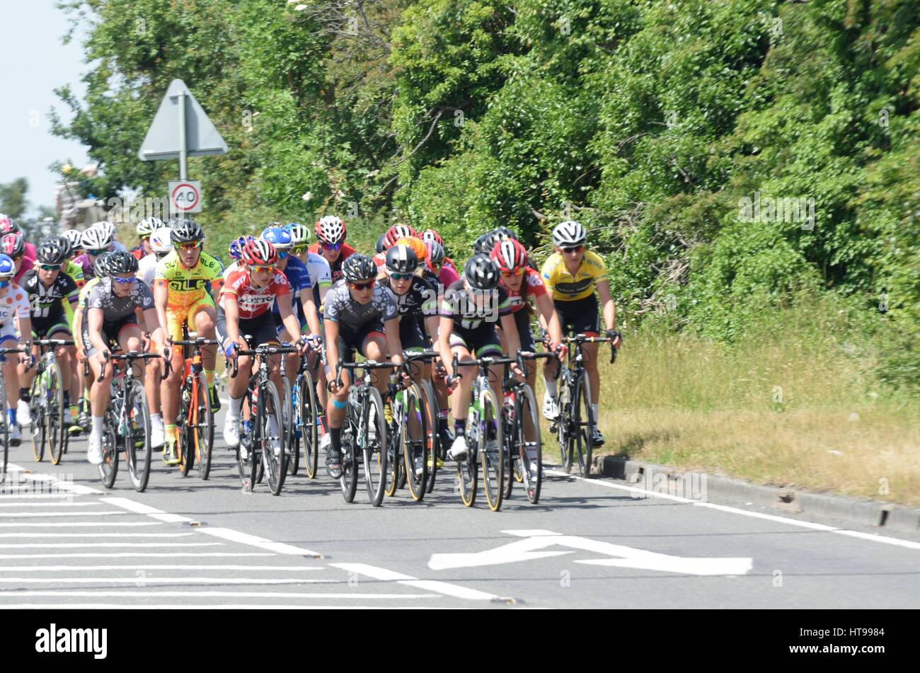 Professional women cyclists hi-res stock photography and images - Alamy