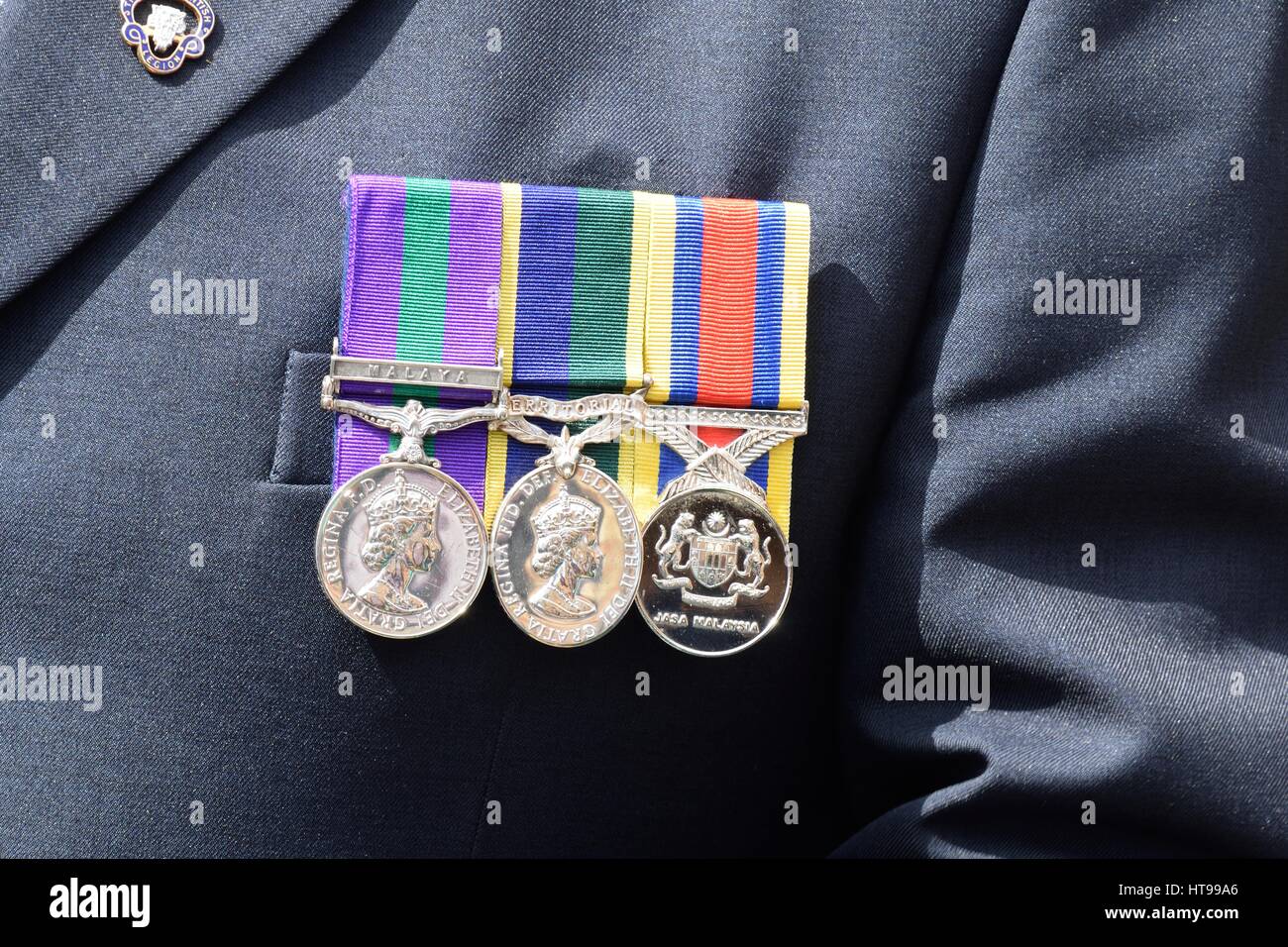 British army veterans medal hi-res stock photography and images - Alamy
